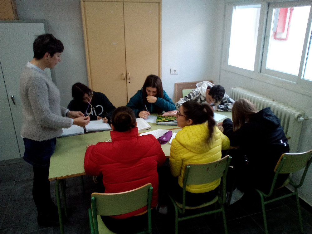 Grupos interactivos en 4º ESO C – IES Santiago Apóstol